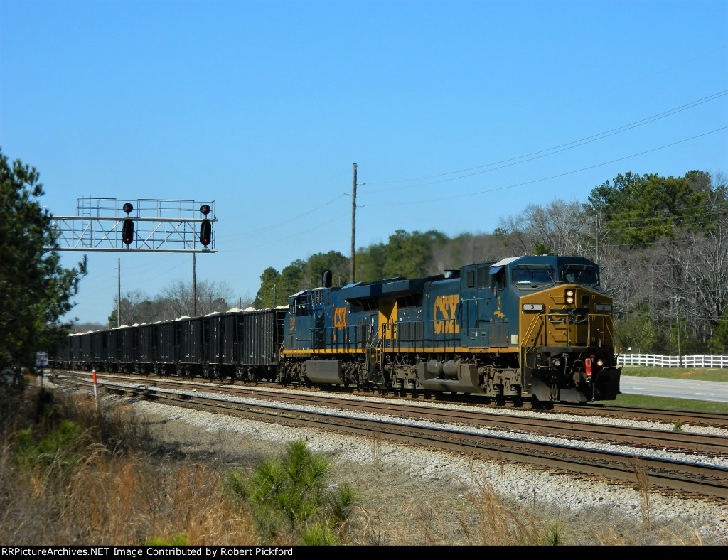 CSX 3 (AC44CW) 3182 (ES44AC-H)